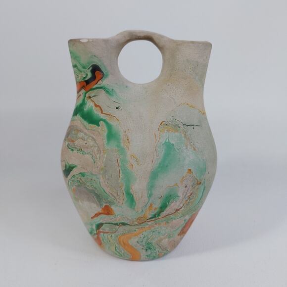 Nemadji | Accents | Nemadji Pottery Vase Native American Style Double ...